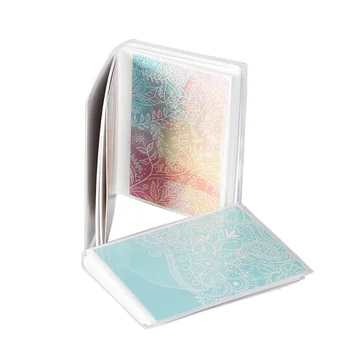 Custom Clear Photo Album Holds 100 Photos 4x6 Inch With Protective Poly ...