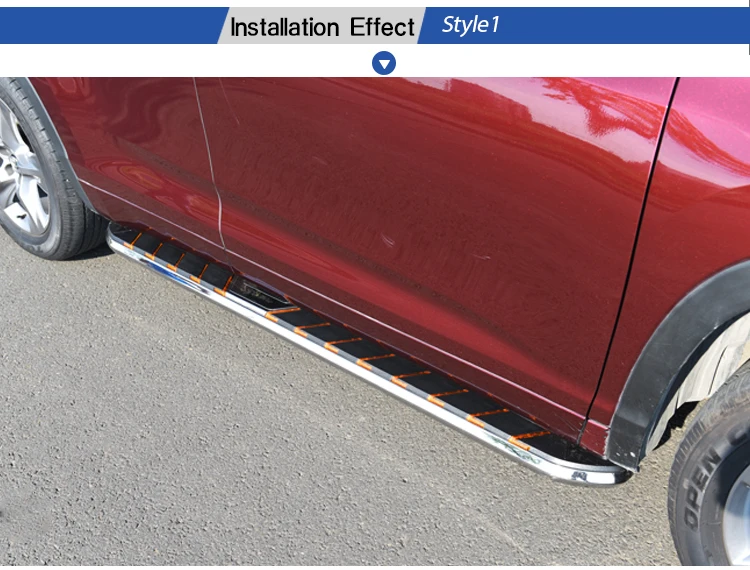 OEM Aluminum Car Universal Side Step Running Board for SUV