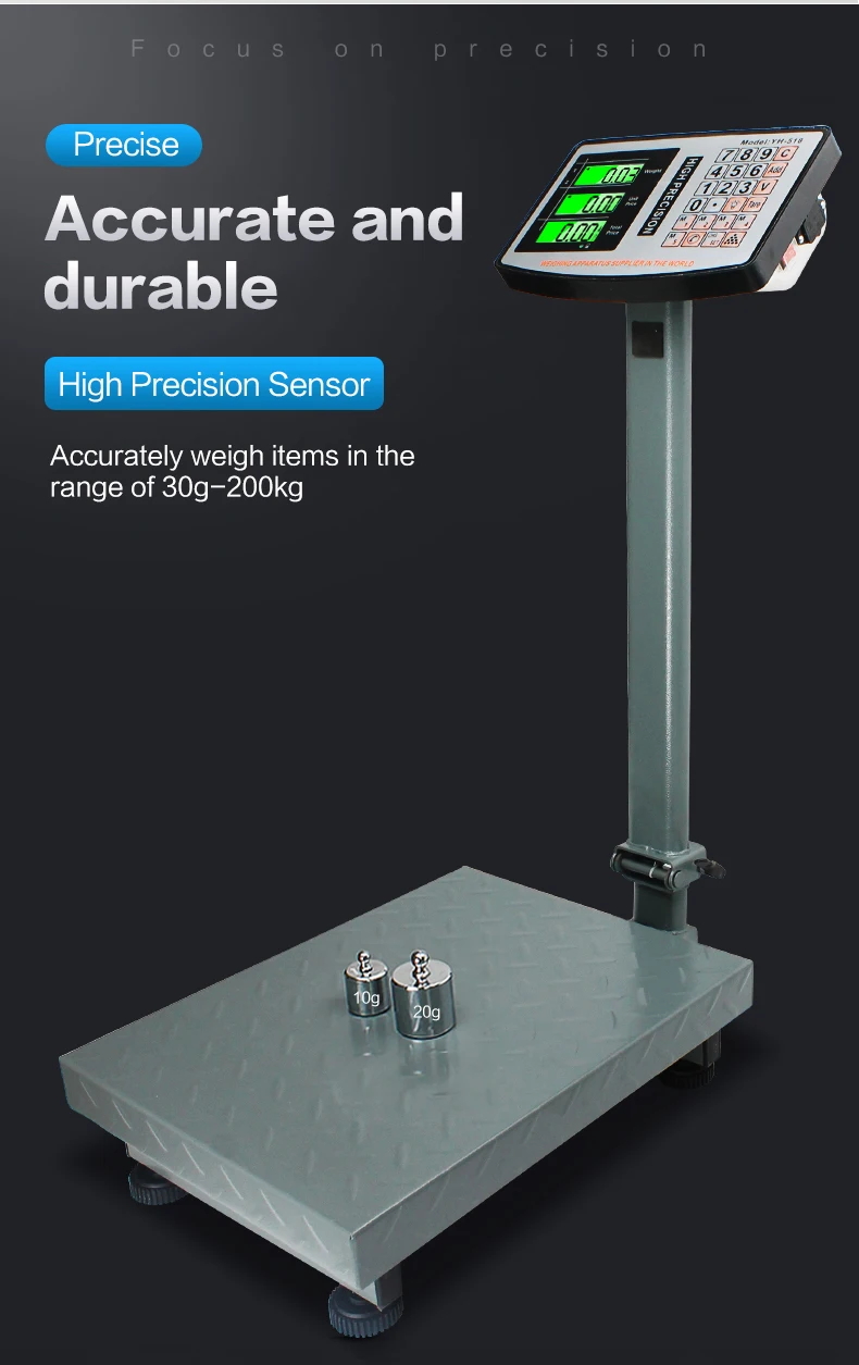 300 KG Electronic Price Computing Platform Scale - Accurate