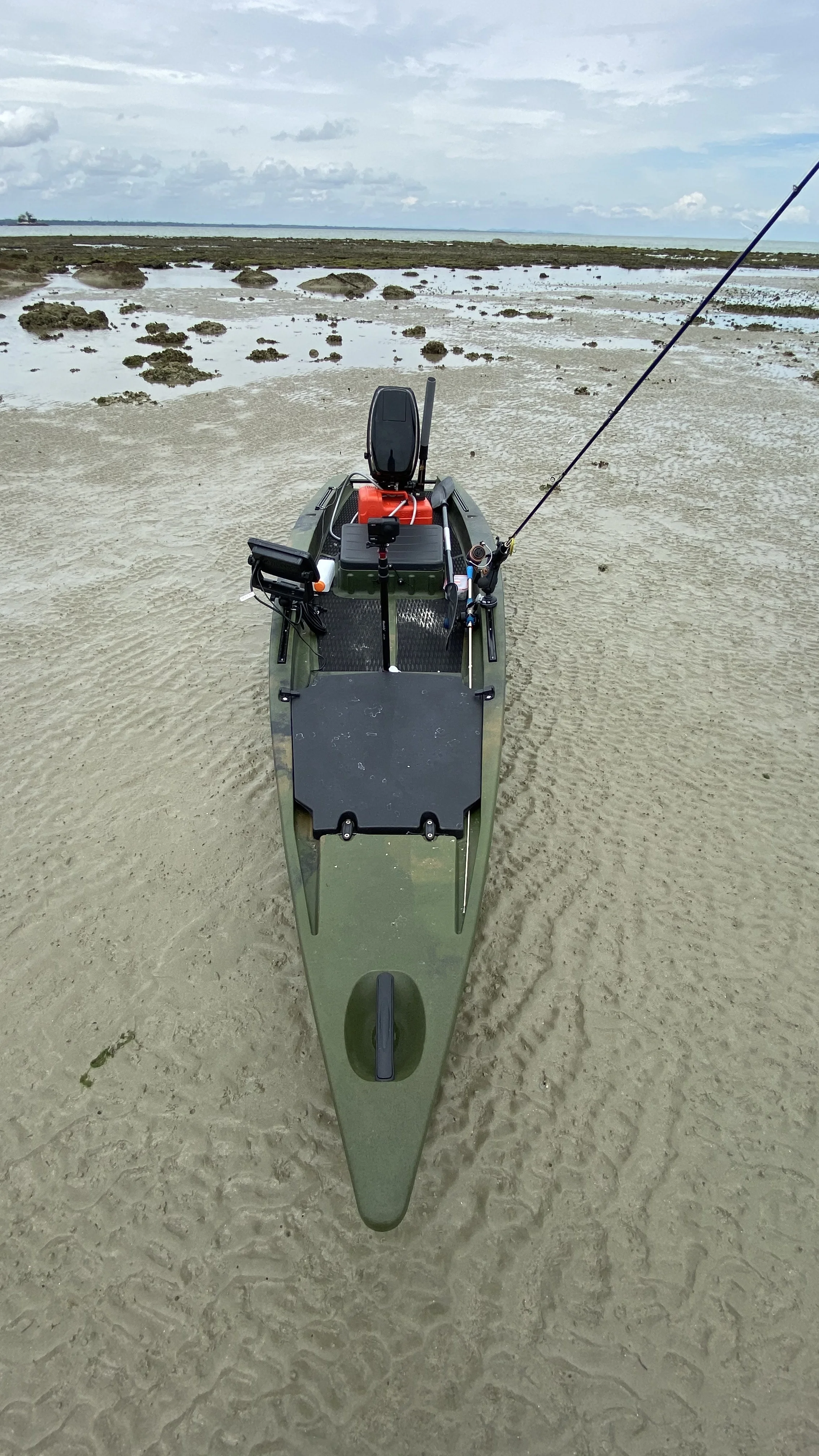 Zero Kayaks ZK-P01 Solo Skiff Fishing Kayak - 3.1-4m, 1-Person Pedal ...
