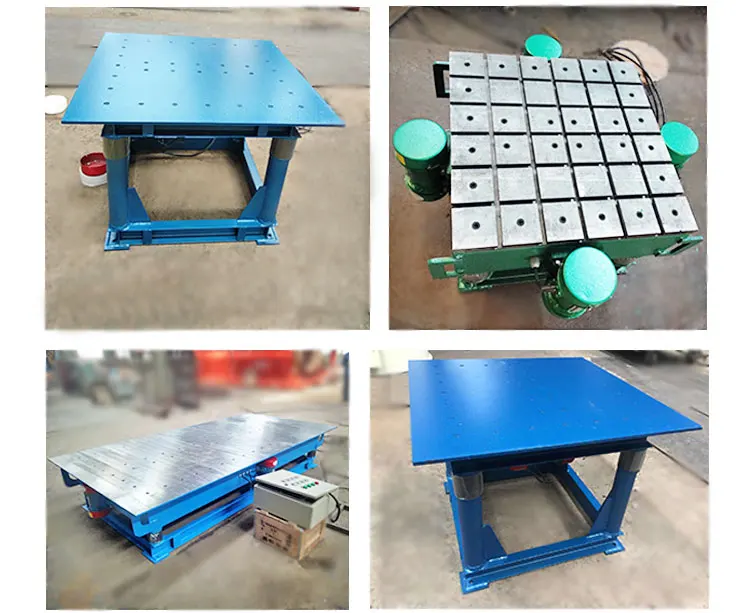 Vibrating Table for Concrete Moulds - High Efficiency