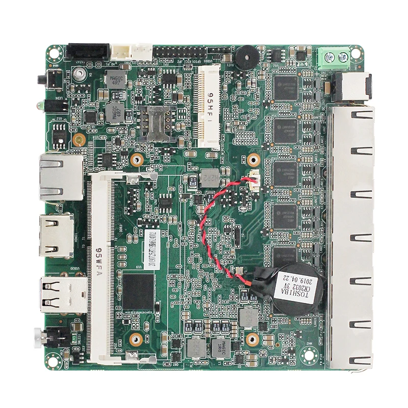 X86 Firewall Router Board Thin Client Motherboard J1900 E3845 Processor ...