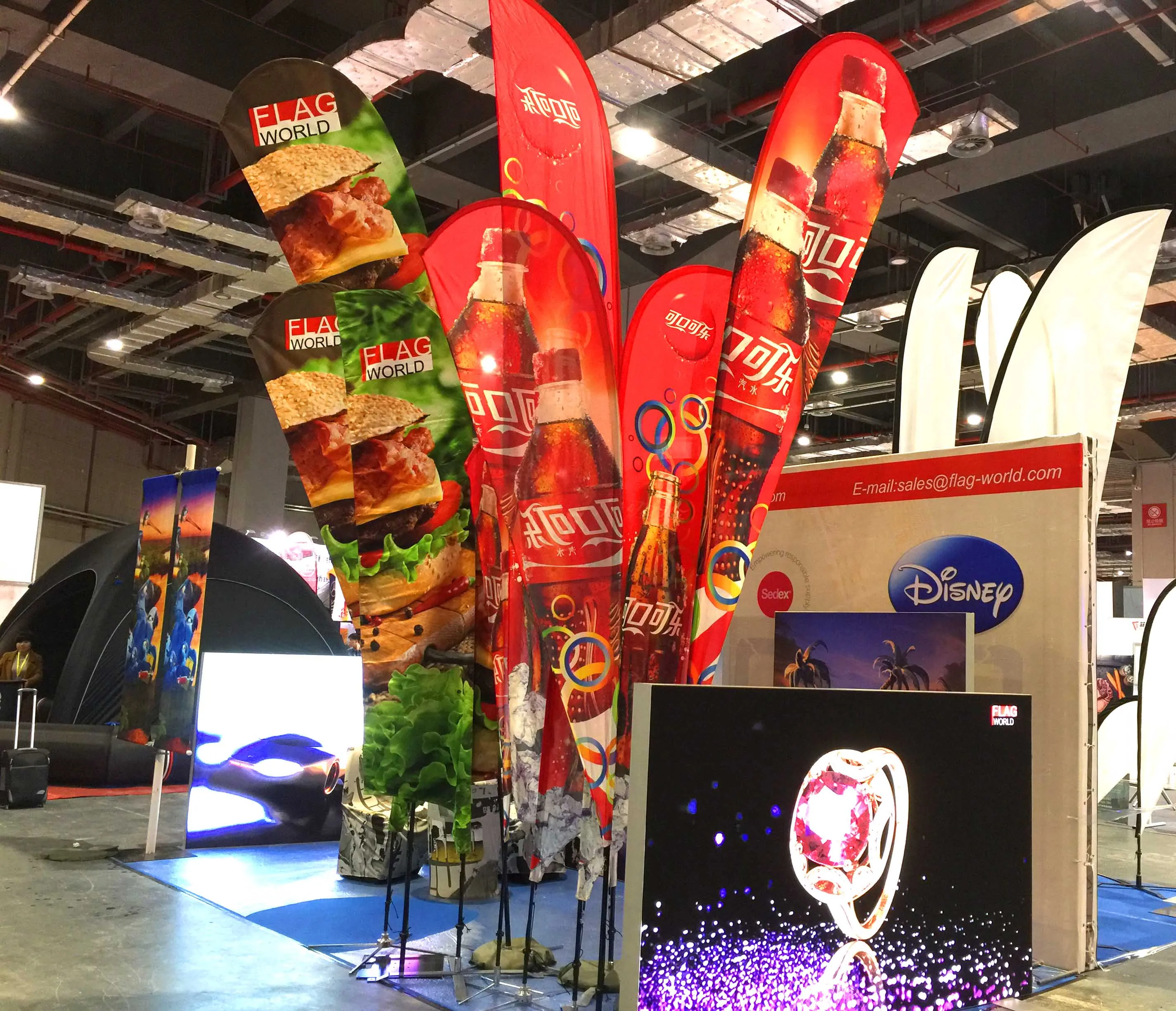 Flying Sublimation Double Sided Advertising Decorative Promotion Custom ...