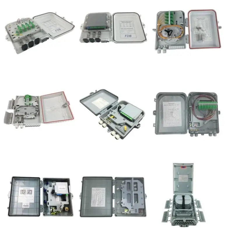 1 Port Mini ODF 2/4 Core Fiber Optic Terminal Box - Foclink