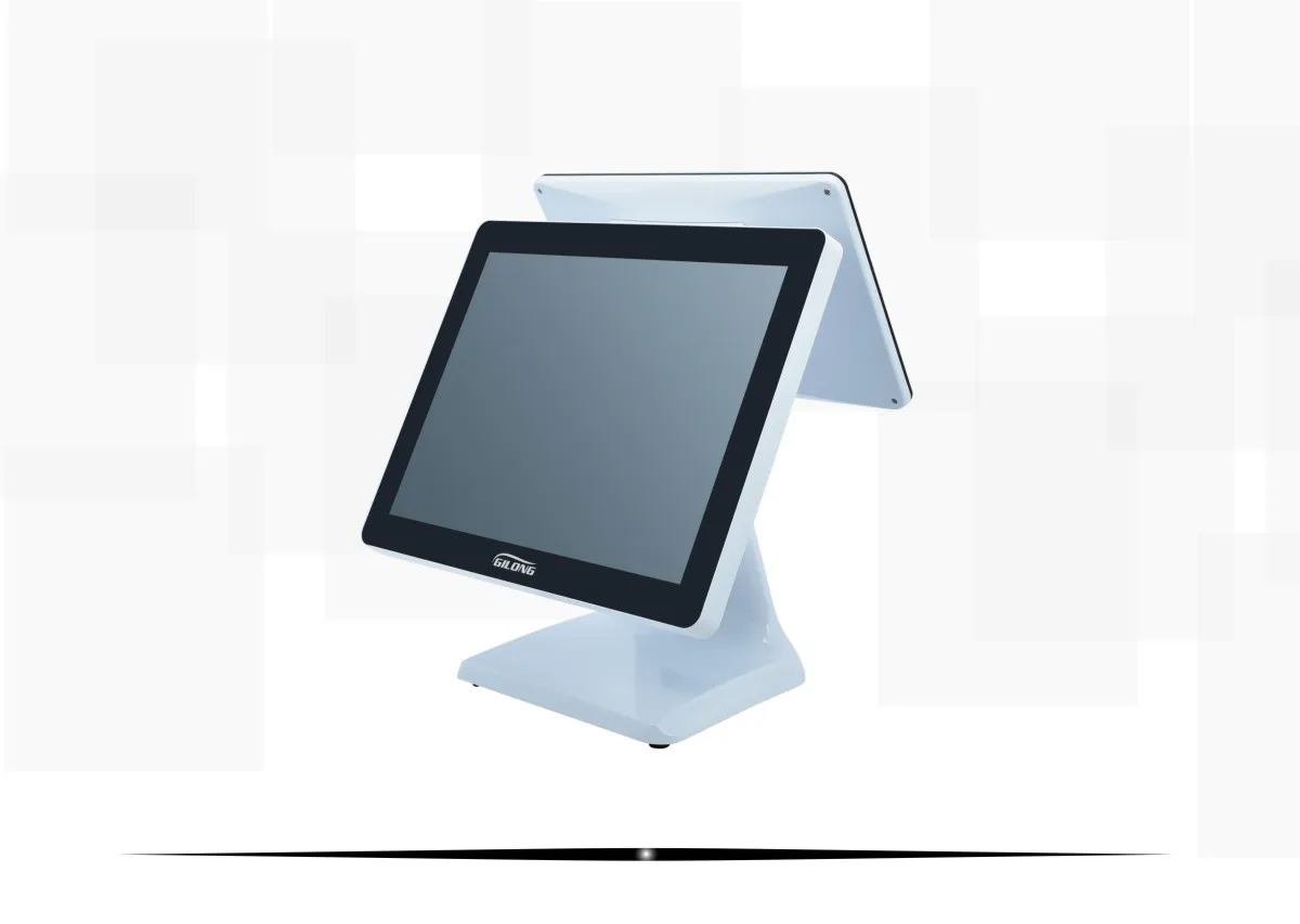 Gl-k2 白色 15 英寸 Pos Pc 触摸屏 Pos 系统 - Buy Pos 系统为餐厅触摸屏，pos 监视器 15 触摸屏，触摸屏 ...
