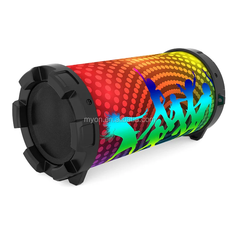 Outdoor Portable Boombox Wireless Bazooka Speaker With Rechargeable ...