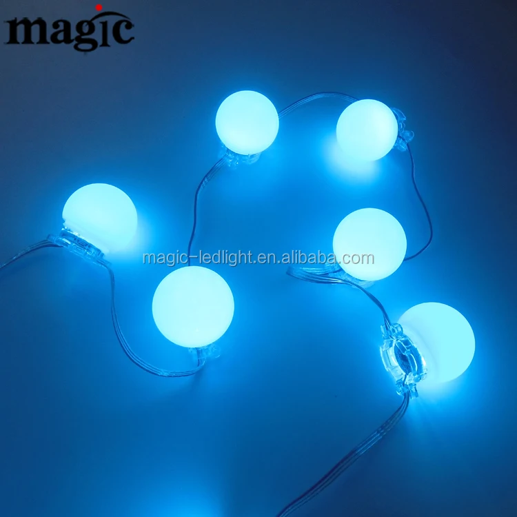 RGB Pixel LED Bulb 45mm 12V UCS 1903 Ws2811 RGB 3cm Addressable