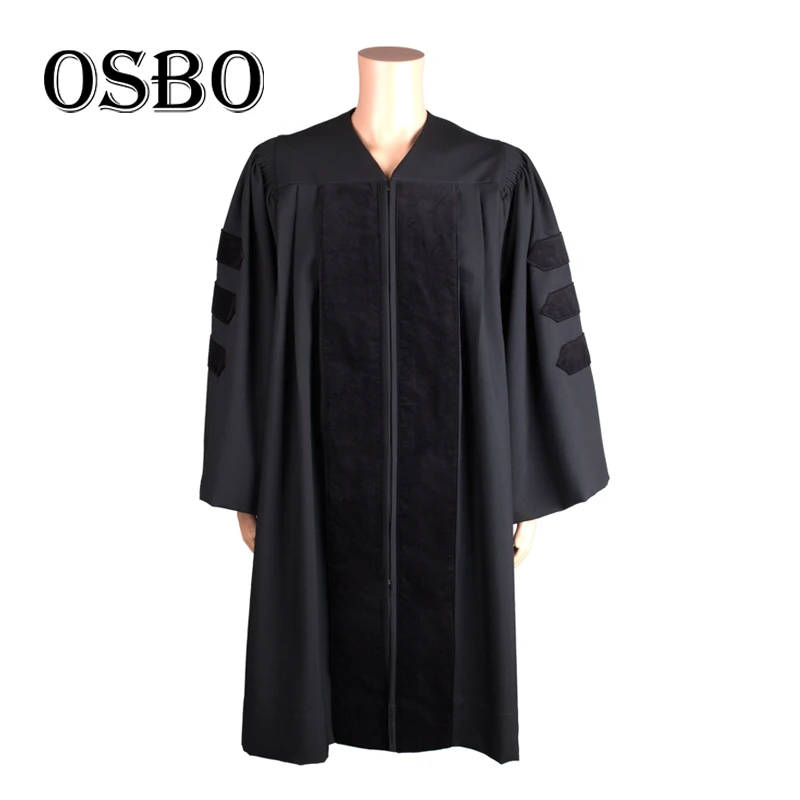 Northeastern Maroon Doctoral Graduation Gown & Robe - Custom Size OEM