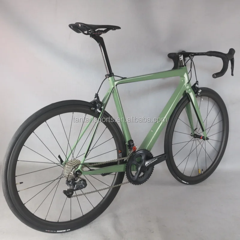 Seraph Brand Fm686 Superlight Road Complete Bike Custom Green Paint ...