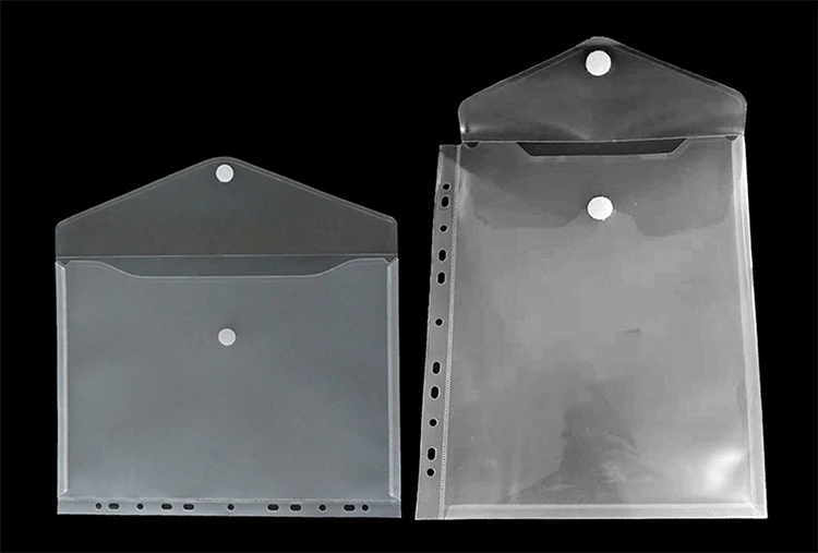 A4 Foolscap Document Stud Wallets - Durable & Waterproof