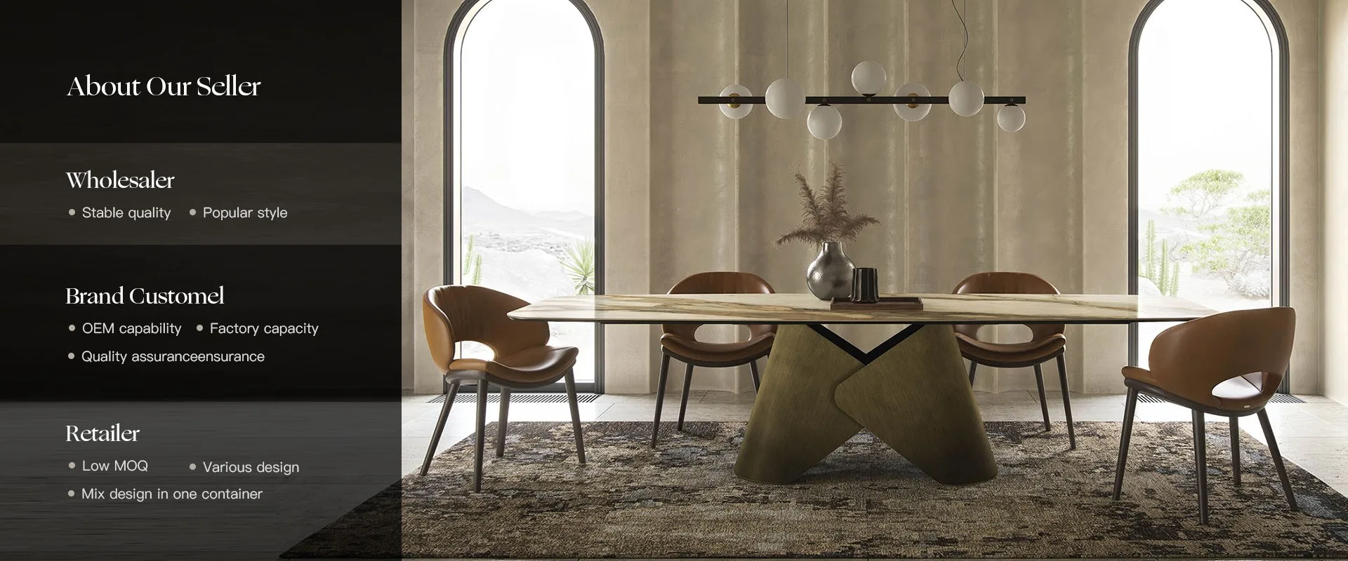 Foshan Qiancheng Furniture Co., Ltd. - Dining Table, Dining Chair