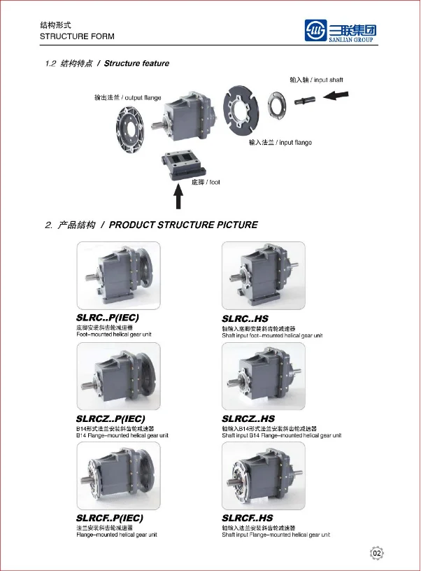 Small Gear Box RC04 - Efficient Helical Transmission