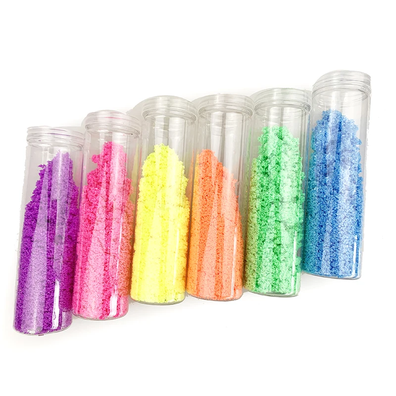 Yiwu Factory Whole 6 Colors Moving Sand Fluffy Sand Bounce Sand For ...