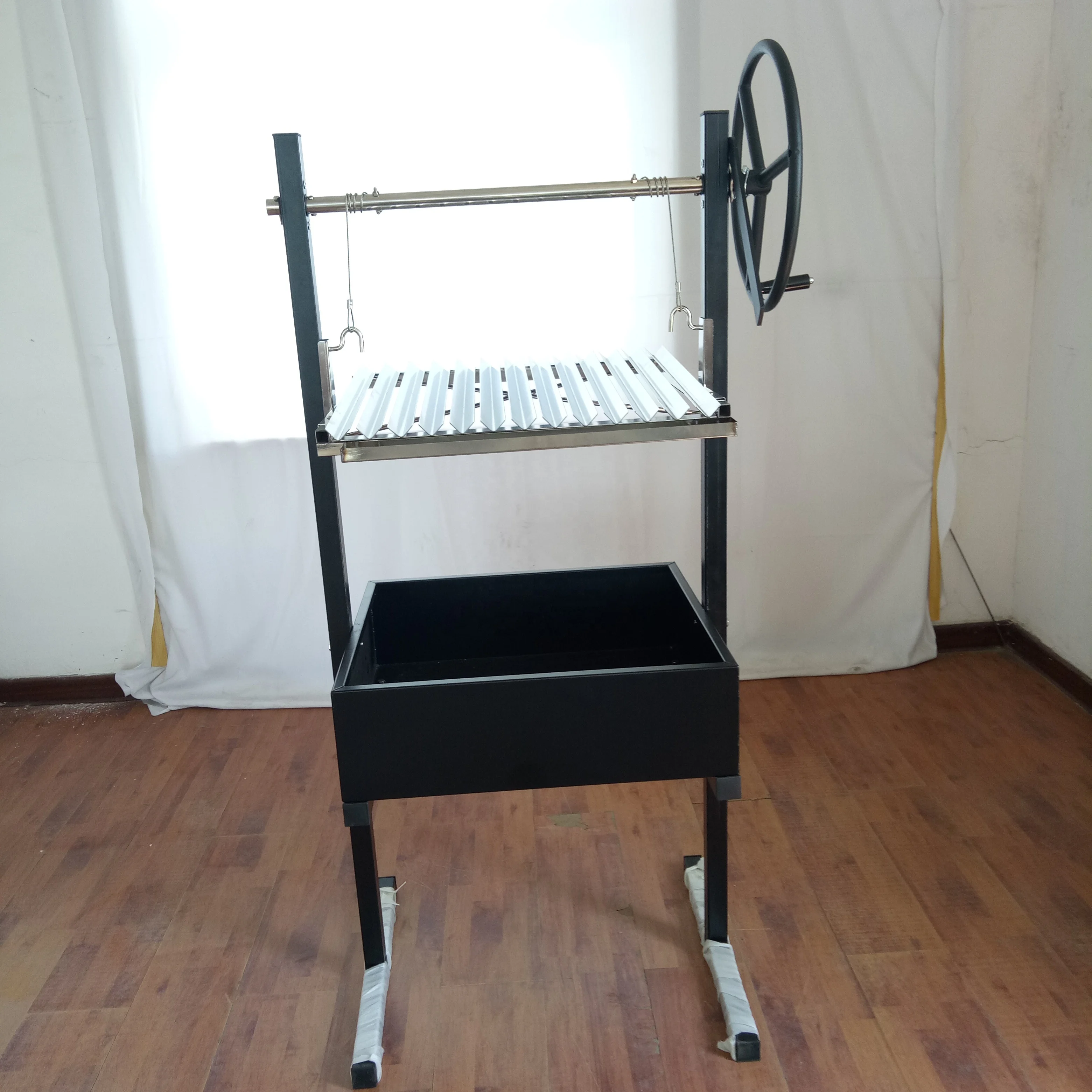 Customized Steel Built in Brick Asado Grill Parrilla Argentine Charcoal ...