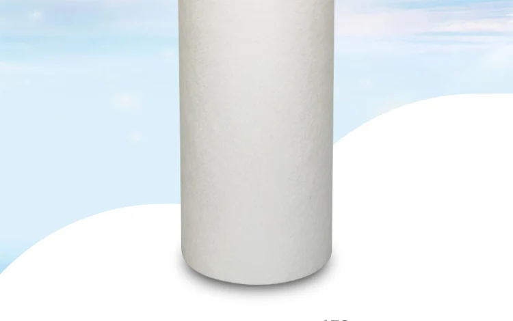 10 Inch 5 Micron Filtration Accuracy Large PP Cotton Filter Cartridge ...