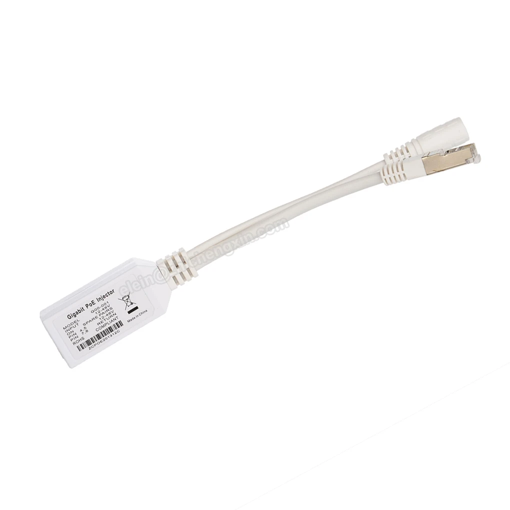 Gigabit Poe Injector Cable - Power over Ethernet Splitter