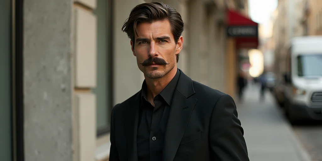 Top Gun Mustache Style – Retro Trend 2025 on Alibaba.com