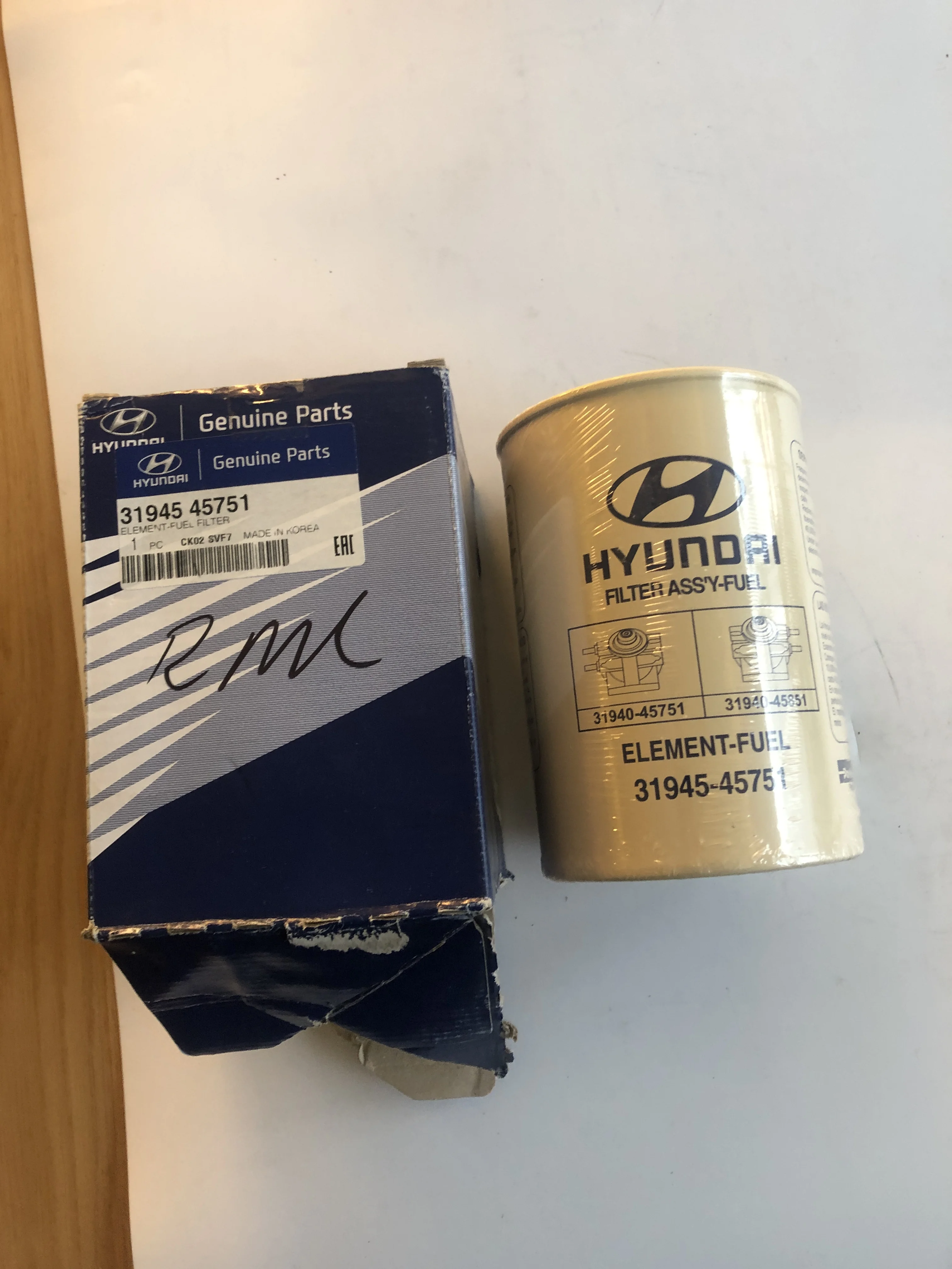 عنصر مرشح الوقود OEM 3194545751 لشركة هيونداي| Alibaba.com
