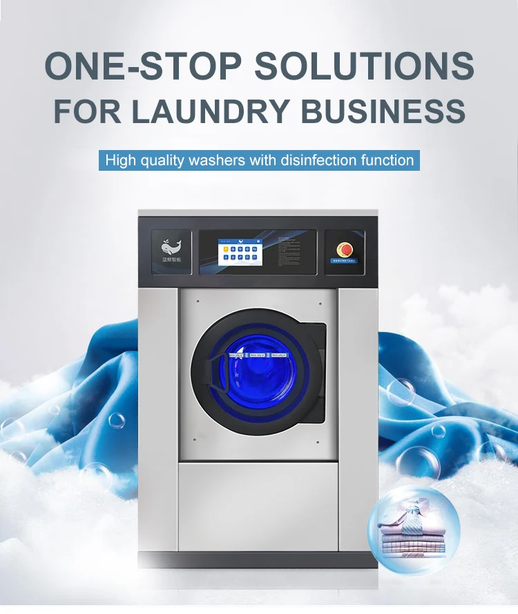 Fagor Professional Vending 25 Kg Washing Machine - Blue Whale