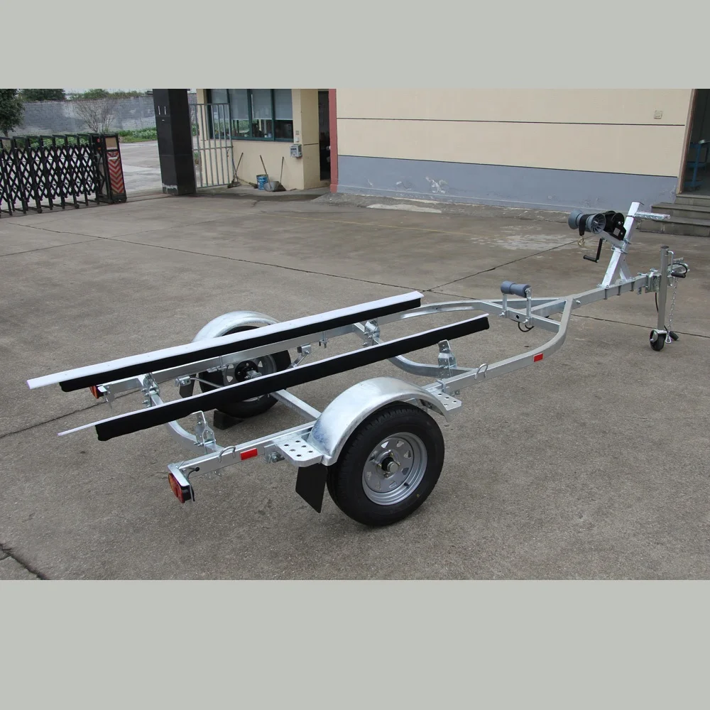 Galvanized Steel Boat Trailer For Heavy Boat - Buy Easy Load Boat ...