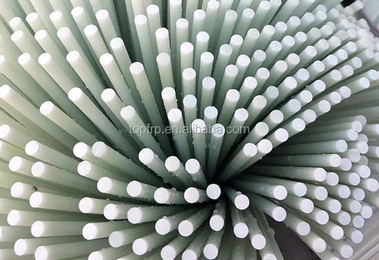 6mm 8mm 10mm 12mm White Fiberglass Solid Pole/rod| Alibaba.com