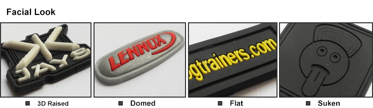 Embossed And Debossed Customize 3d Pvc Rubber Label,Custom Pvc Rubber ...
