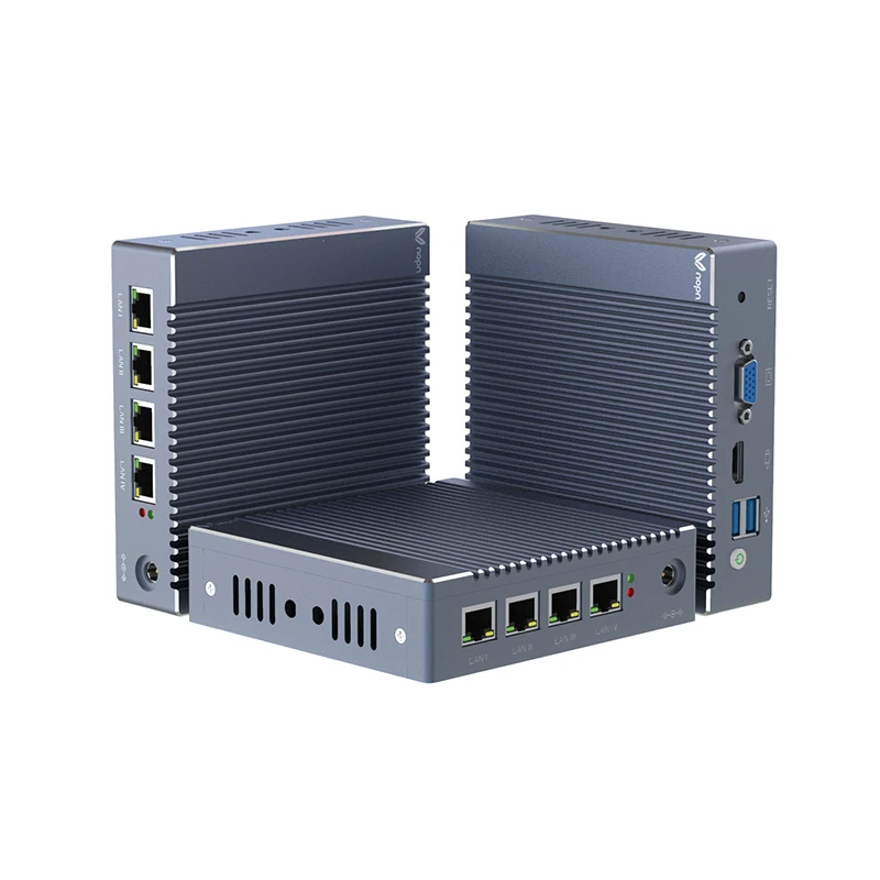 Cheap Pfsense Mini Firewall Pc X86 4 Nic Ethernet Ports Barebone ...