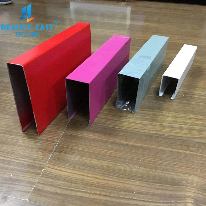 Rectangular Channel Baffle Aluminum Ceiling System - Buy Aluminum ...