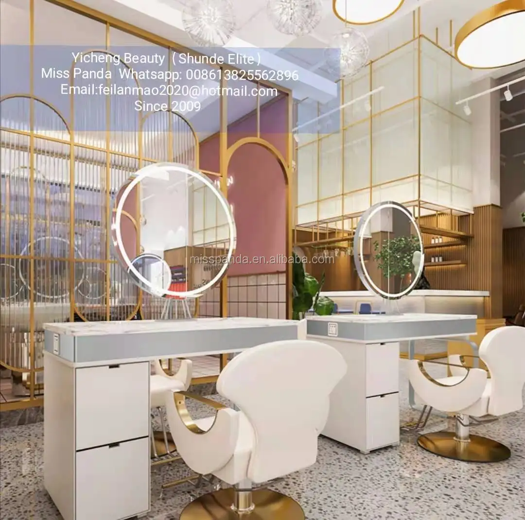Yicheng Beauty Salon Styling Stations - Modern & Versatile