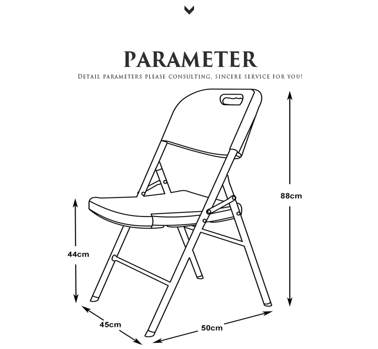 Ready To Ship Outdoor Portable Patio Lightweight Garden Plastic Banquet ...