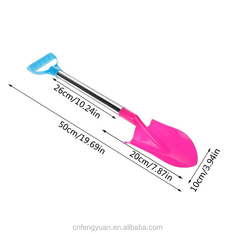 Fy Fashion Beach Toy Shovels Kids Play Sand Shovel Snow Tools Summer ...