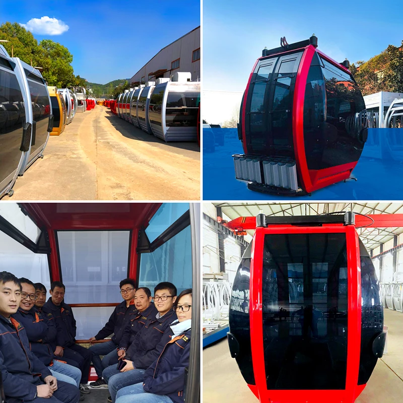 Ropeway Cable Car Detachable Clamp Fixed Grip Type Pulsatile ...