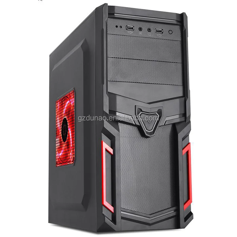 Atx Desktop Gaming & Office Computer Chasis Pc Case Tower Casing - Buy ...