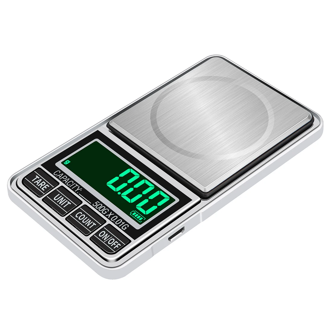 USB Powered Mini Electronic Scale - High Precision 0.01g