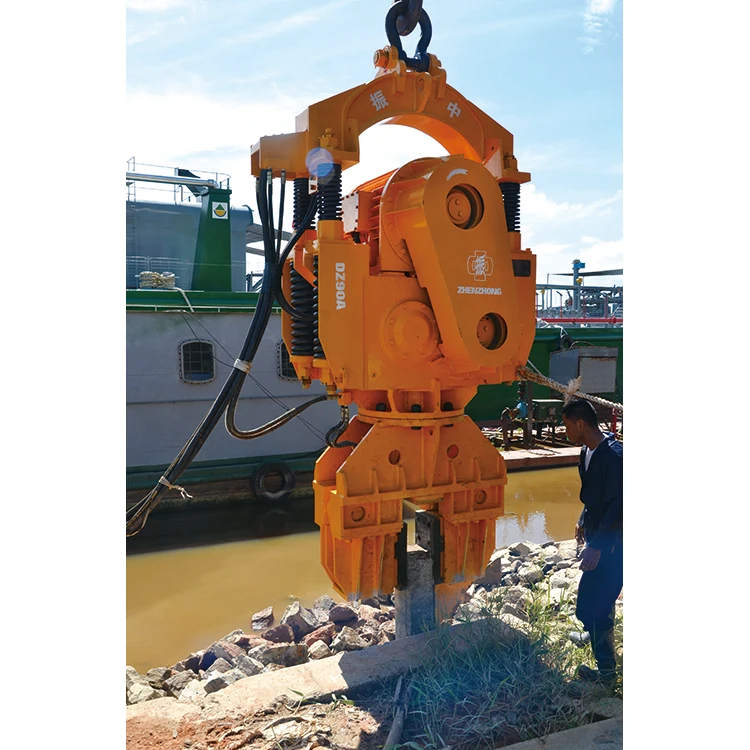 High Efficiency Electric Vibratory Pile Hammer for Sheet Pile and Pipe Pile