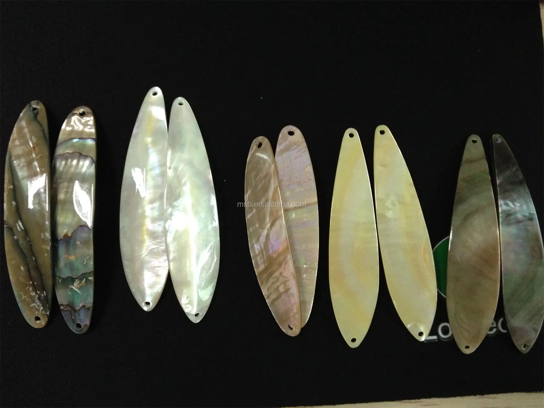 Fishing Products Natural Abalone Shell Spoon Mother of Shell Fishing ...