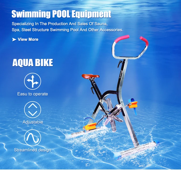 Swimming Pool Exercise 316 Stainless Steel Cycle Water Bike - Buy Cycle ...