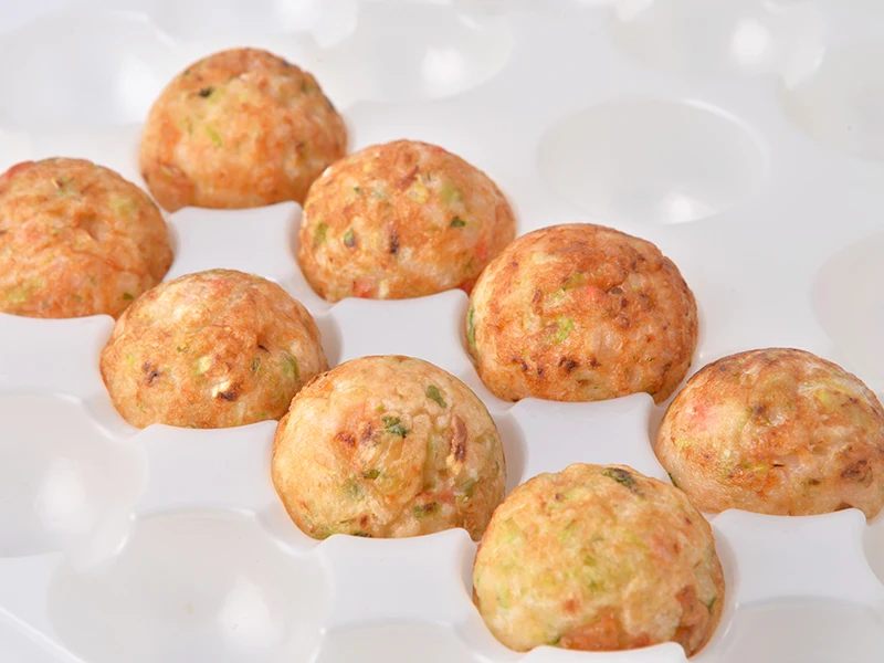 Japanese Frozen Takoyaki Octopus Ball Bitter Tasted Cooked Style Packed ...