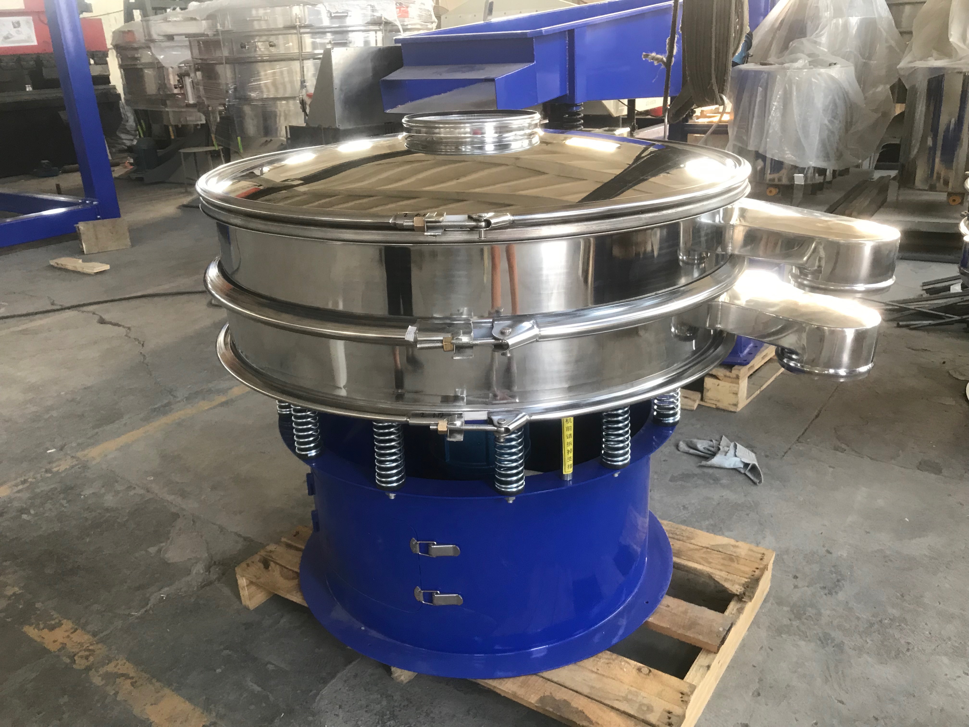 Herbs and Spices Oscillating Vibration Sieve Sifter Machine