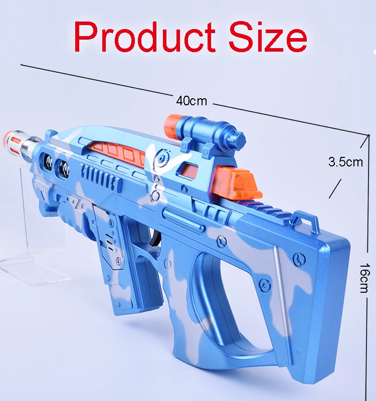 Most Popular B/O Electric Sound Gun for Kids - Fun & Safe