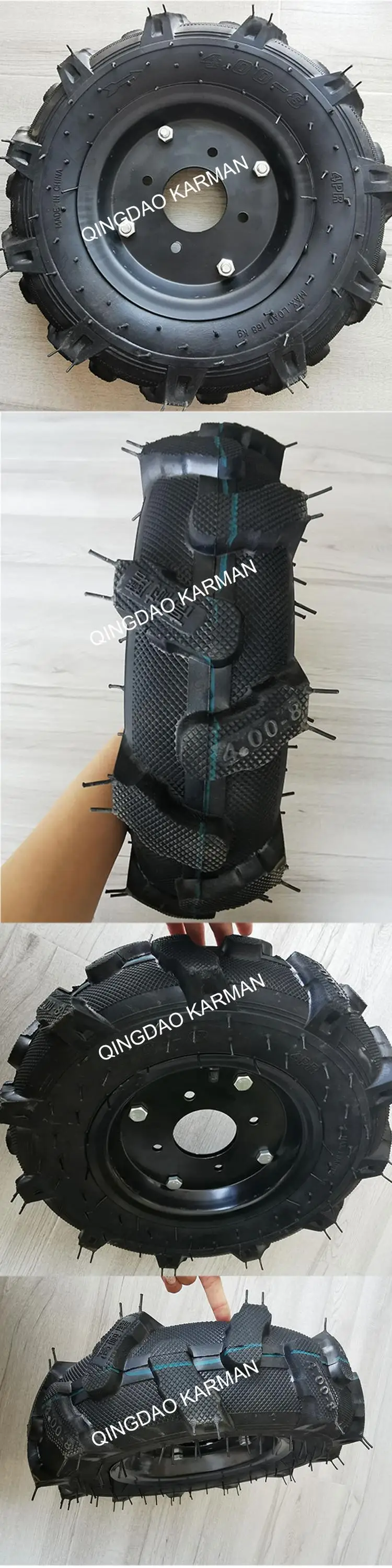 16 Inch Farm Tractor Tire Agricultural Wheel 4.00-8 400-8 R1 - Buy ...