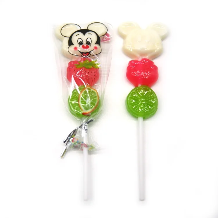 Kids Lover Lollipop Mickey Mouse Hard Lollipop Candy - Buy Lollypop ...