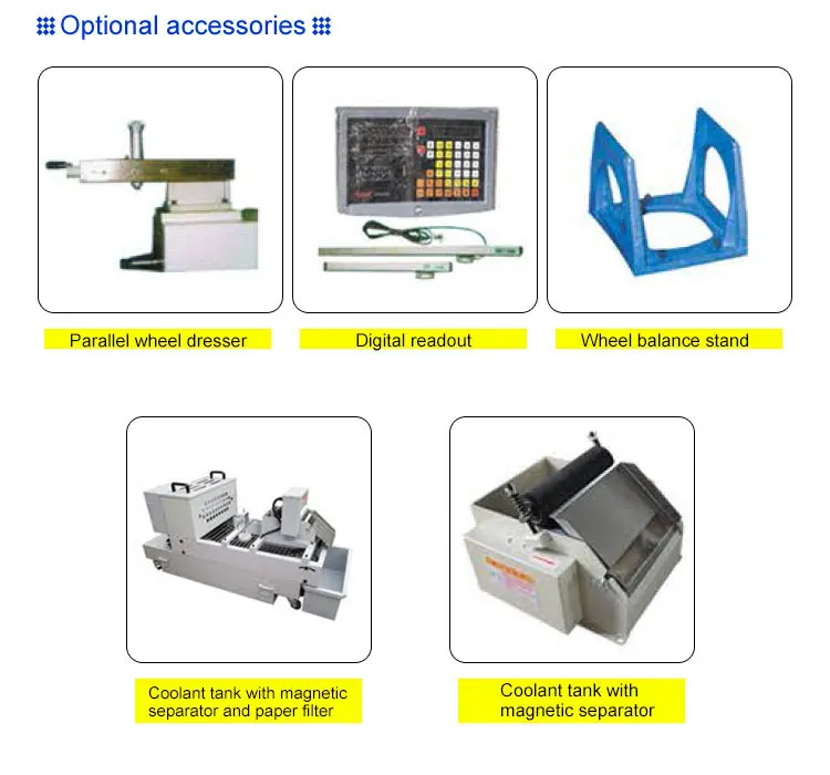 High Precision Benchtop Surface Grinder MY1022 with CE Standard