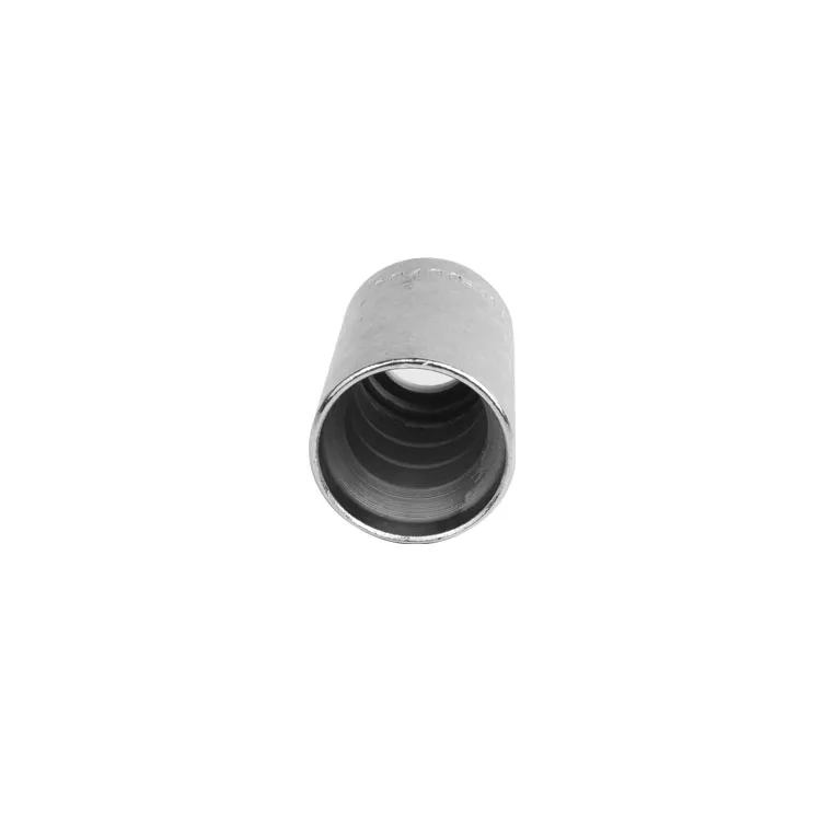 Carbon Steel Skive Hydraulic Pipe Ferrule Hose Fittings For 4sp/4sh ...