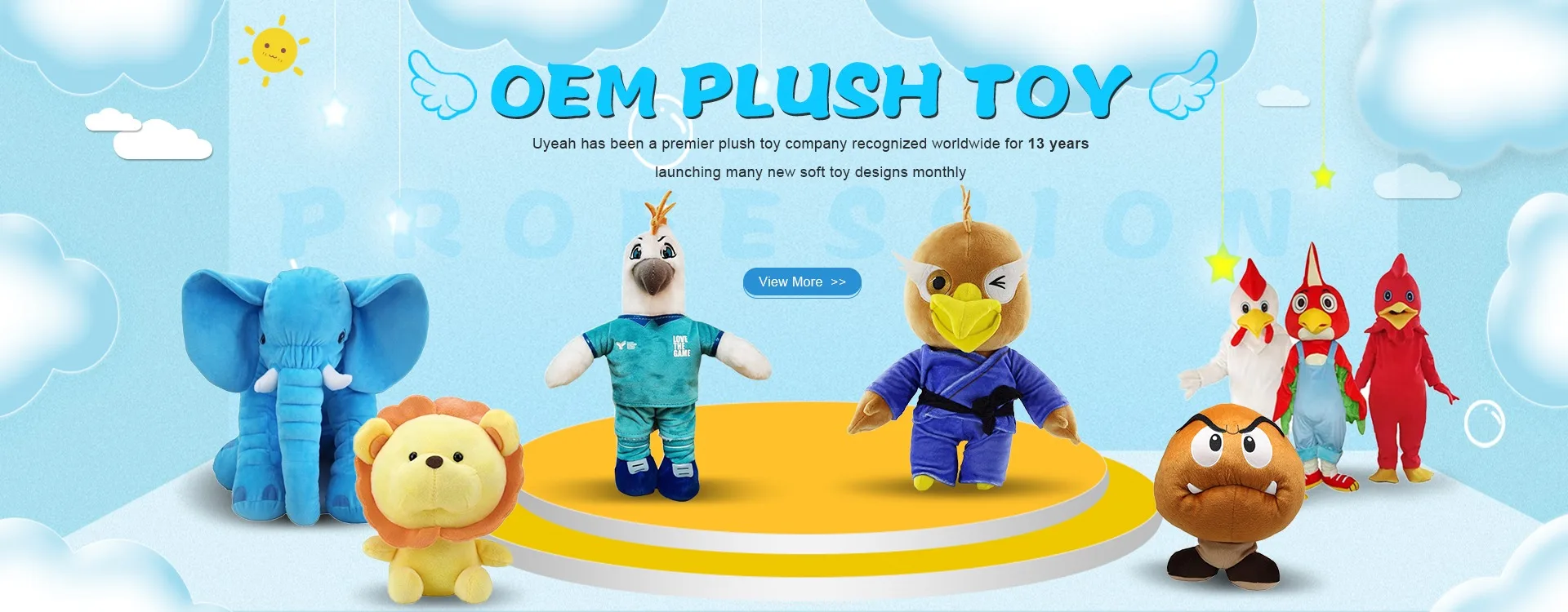 Hunan Uyeah International Trade Co., Ltd. - Plush Toys custom, baby toys