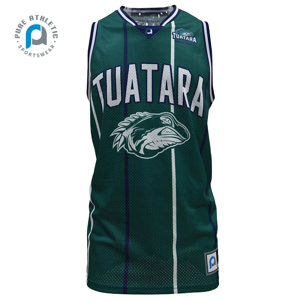 Pure Maori Tattoo Polynesian Pohnpei Design Basketball Singlets