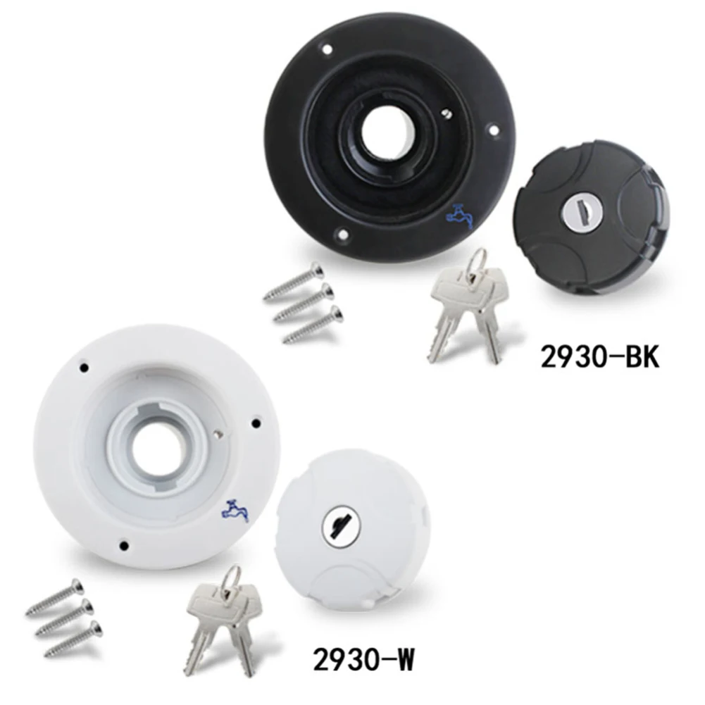 Caravan Plastic Gravity Fresh Water Fill Hatch Inlet Filler Neck For ...