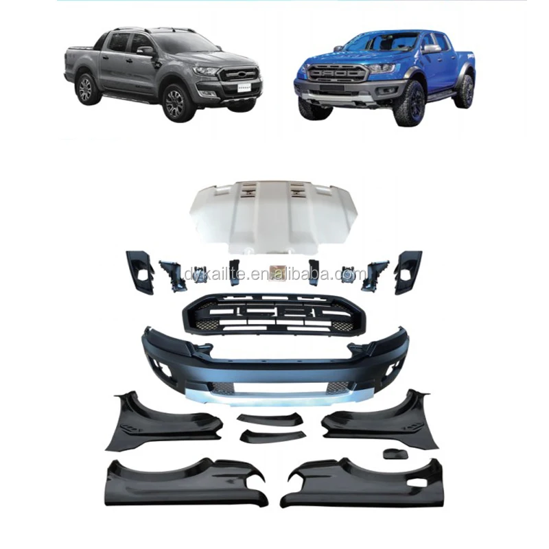 Klt-254-high Quality Front Bumper Body Kits For 2015 Ranger T7 Upgrade ...