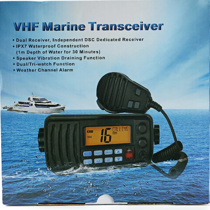 Marine Radio Frequency Vhf Intercom Telephon Support For Gps,Glonas ...