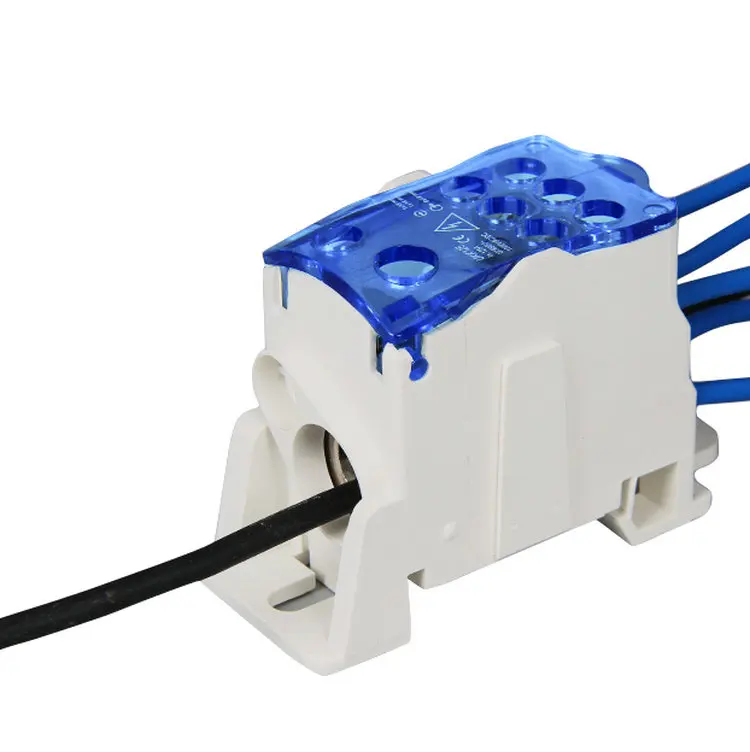 Ukk-160a Din Rail Electric Wire Connector Universal Power Distribution ...
